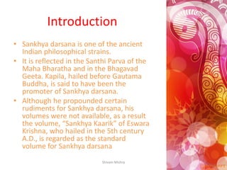 Sankhya Darshan by Shivam Mishra.pptx