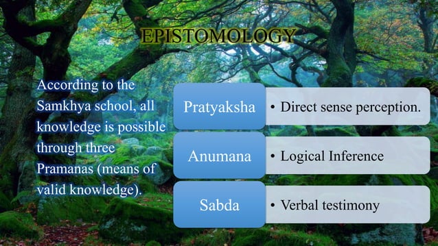 Sankhya philosophy | PDF