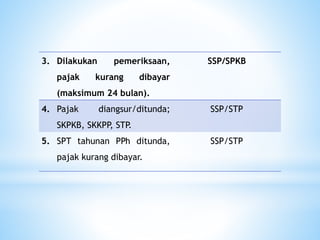 Sanksi pajak dan besarnya pajak | PPTX
