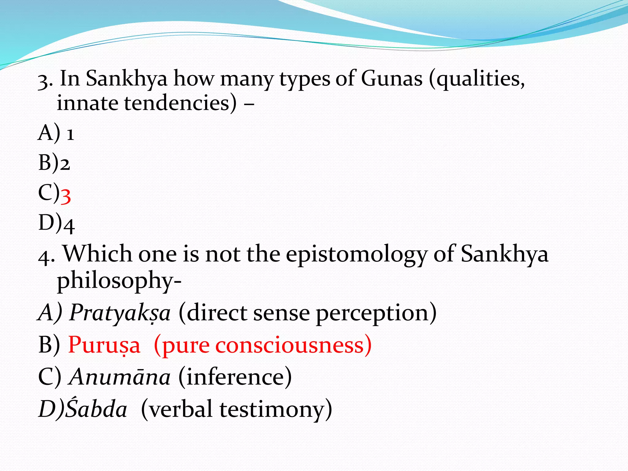 sankya philosophy | PPTX