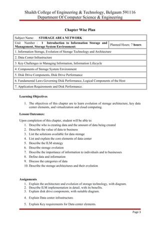 San lesson plan gad | DOC