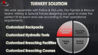 SAN Ltd - Tactical Breaching Division | PPT