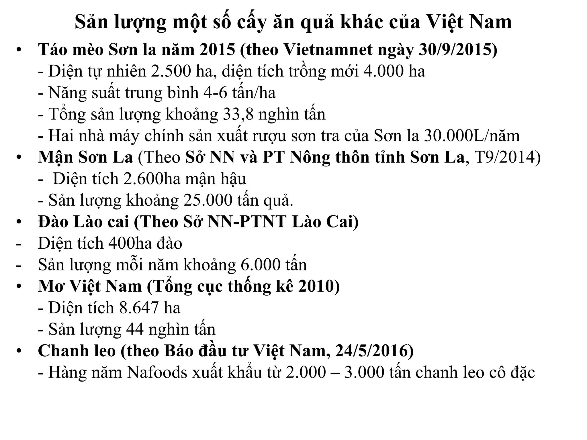San luong mot so cay an qua - 3.pptx