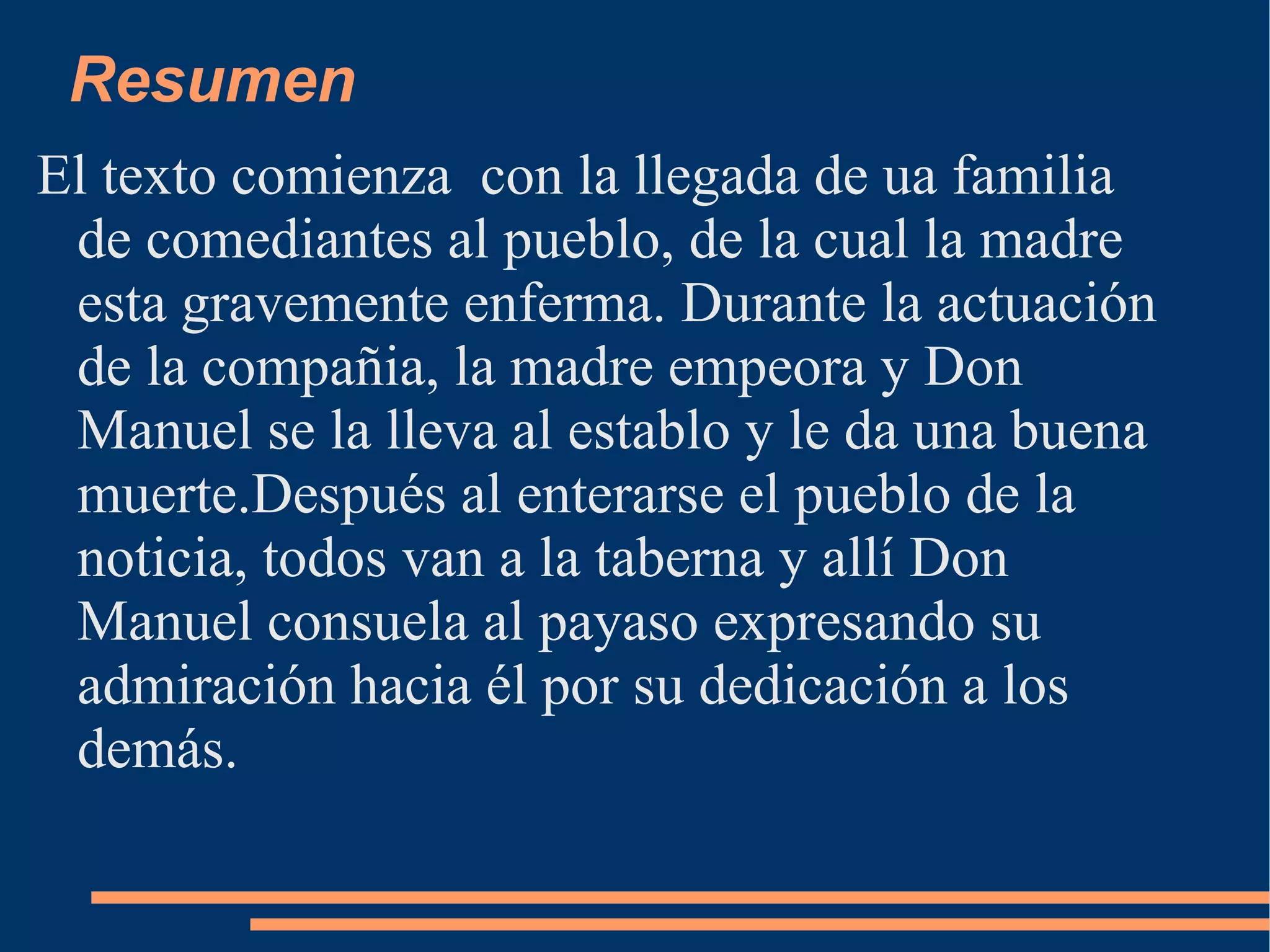 San manuel bueno martir | ODP