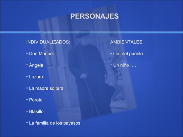 SAN MANUEL BUENO, MÁRTIR | PPT