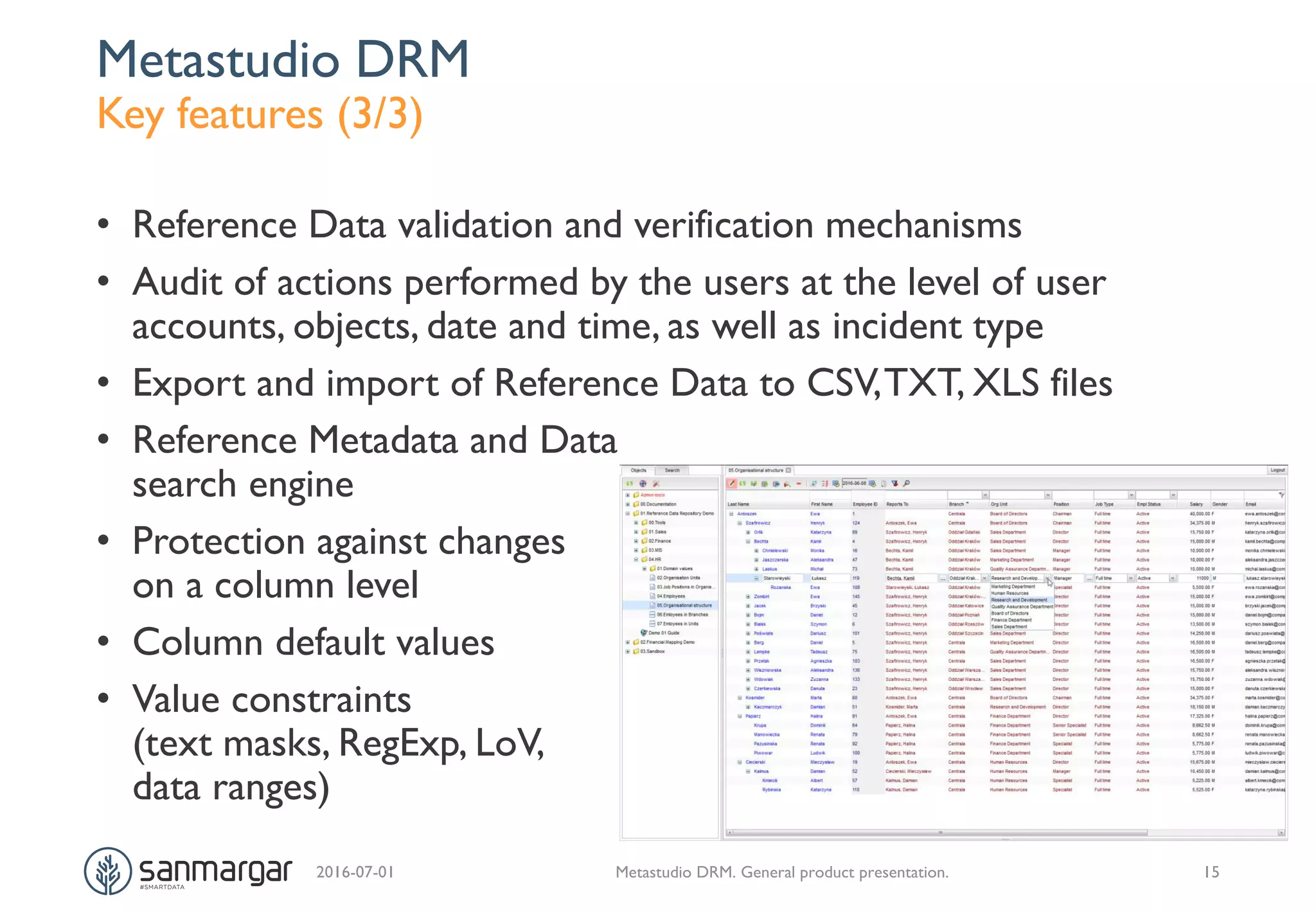 Metastudio DRM. Product presentation (en) | PPT