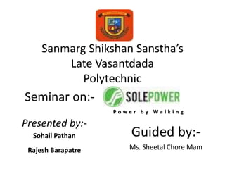 Solepower Technology | PPTX