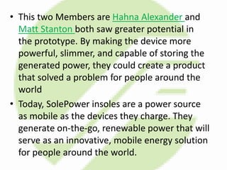 Solepower Technology | PPTX
