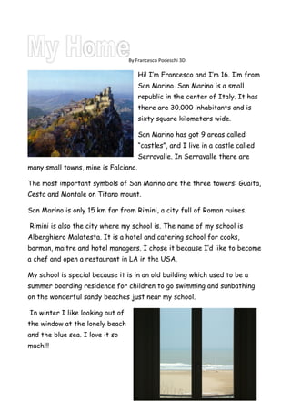 San Marino by Podeschi | DOC