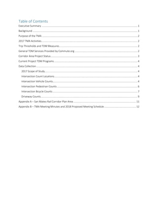 San mateo annual tma report | PDF