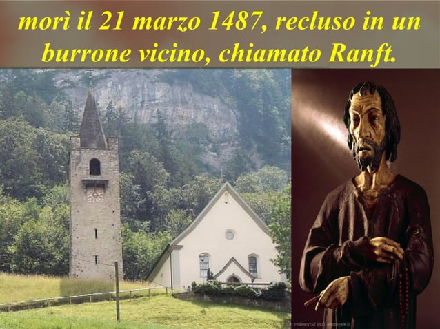 SAN NICOLA DI FLUE - patrono della Svizzera e della pace.pptx | Free ...