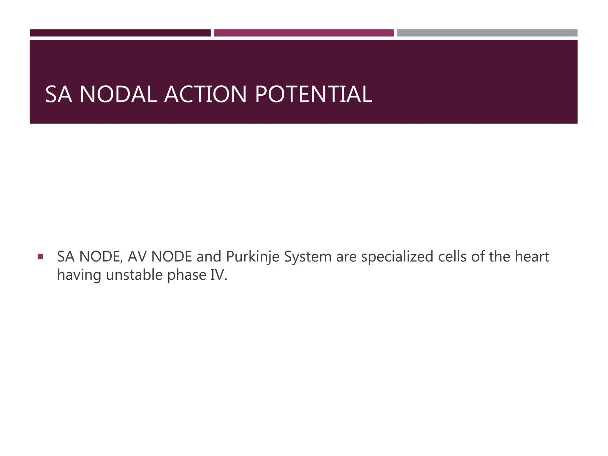 Sa nodal action potential, conducting system of heart and spread of cardiac impulse | PPTX