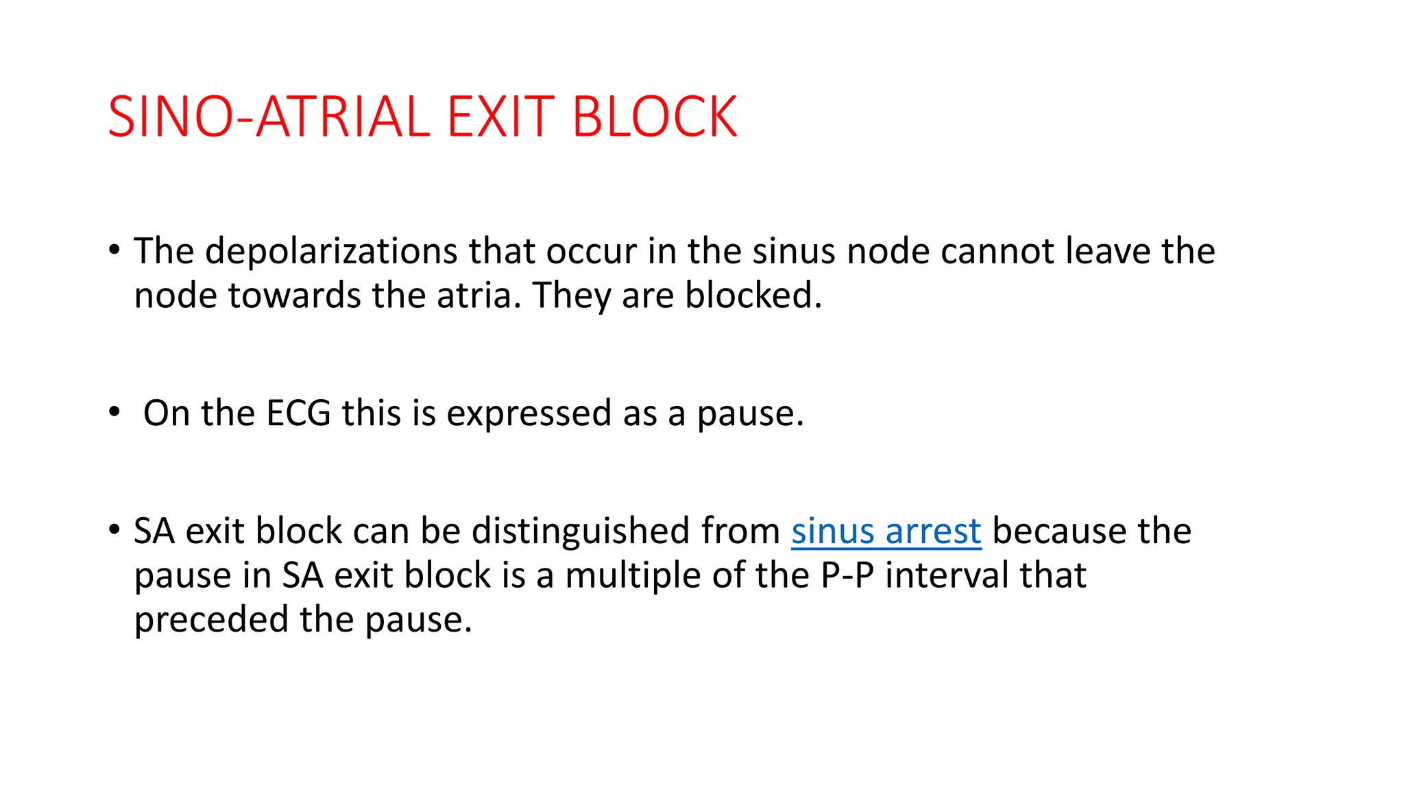SINOATRIAL (SA) node | PPTX