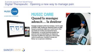 Sanofi Digital Transformation and Self Medication_mHealth Israel | PDF