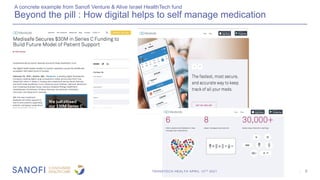 Sanofi Digital Transformation and Self Medication_mHealth Israel | PDF