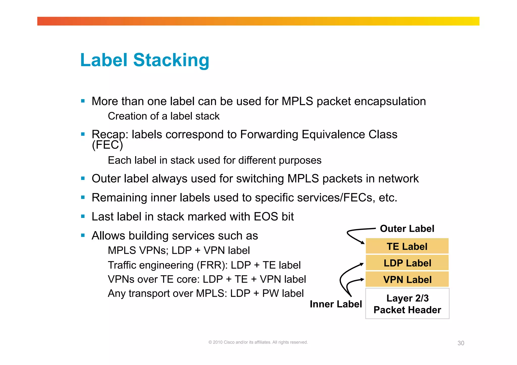MPLS Presentation | PDF