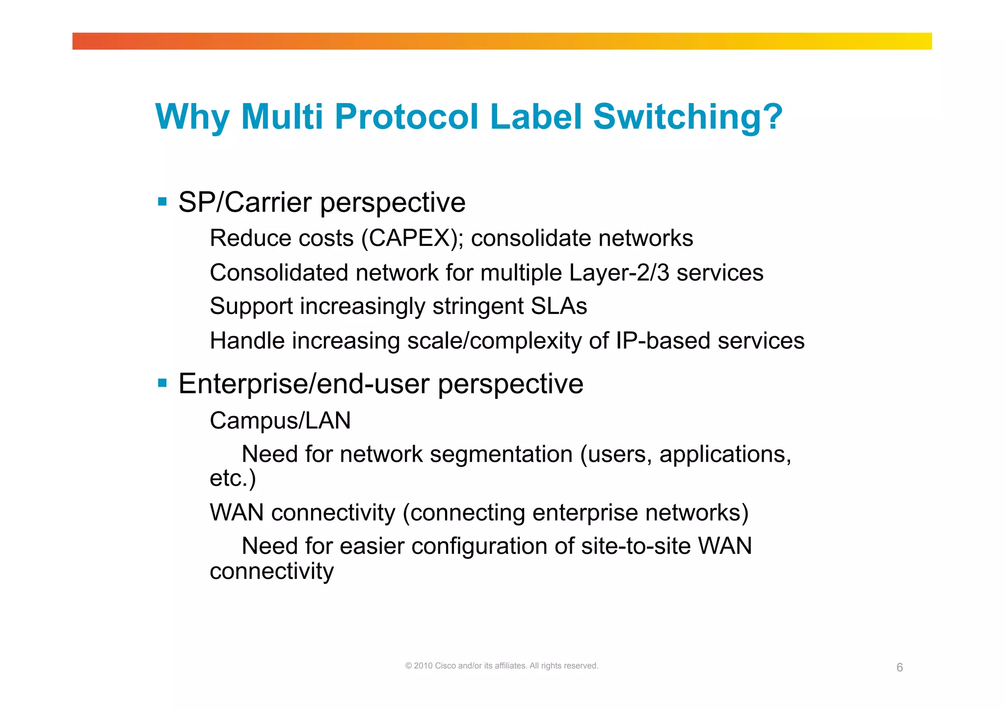 MPLS Presentation | PDF | Computer Networking | Computing