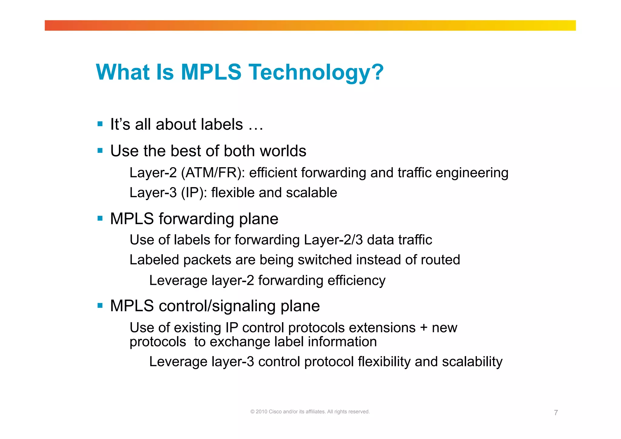 MPLS Presentation | PDF | Computer Networking | Computing