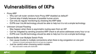 SANOG 33: Stories of IXP development | PPT