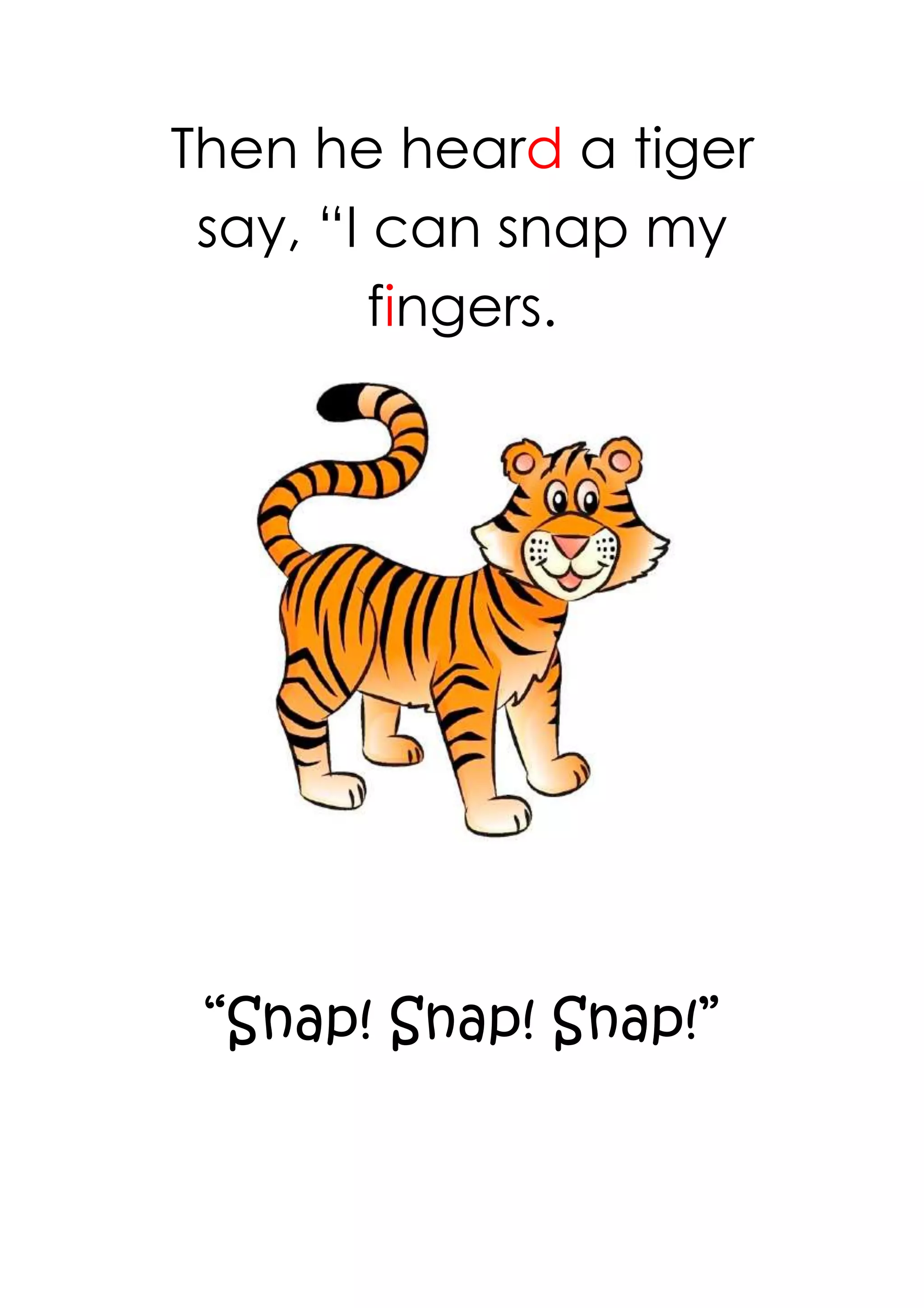 Snap, clap and stamp! | DOCX | Zoos & Aquariums | Attractions