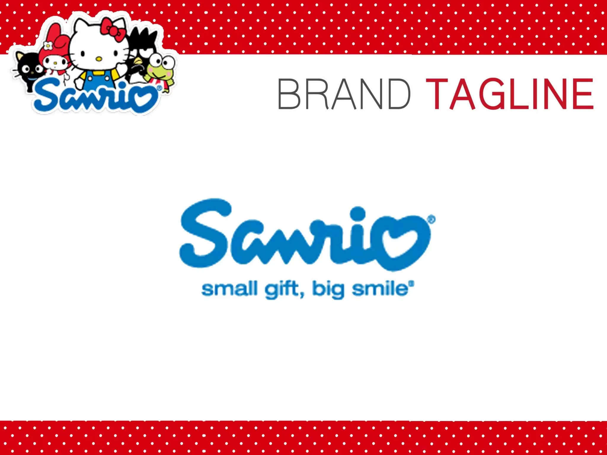 BDC412 Global Brand Communications : Sanrio | PDF