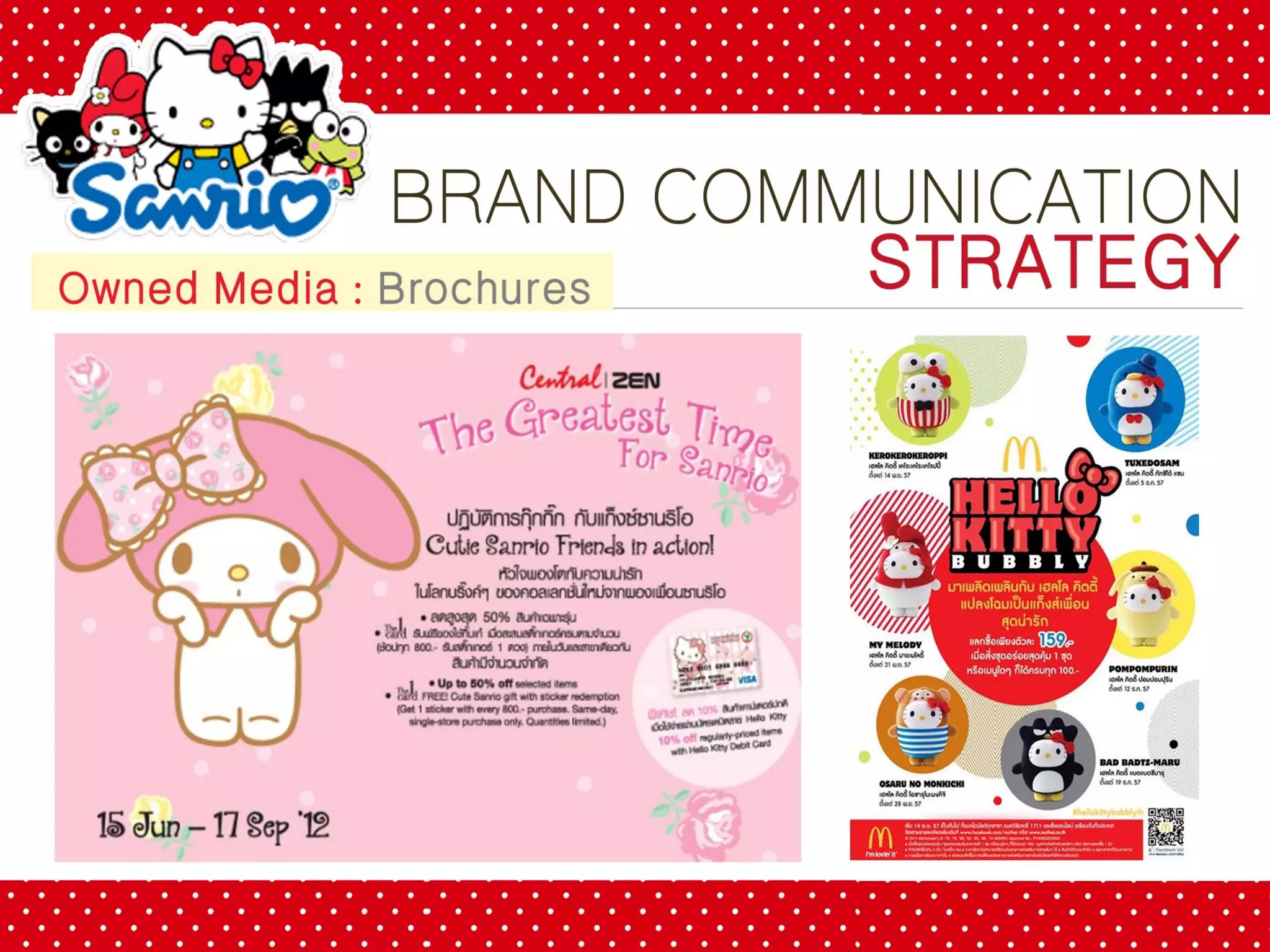 BDC412 Global Brand Communications : Sanrio | PDF