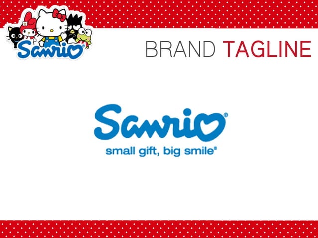 BDC412 Global Brand Communications : Sanrio | PPT