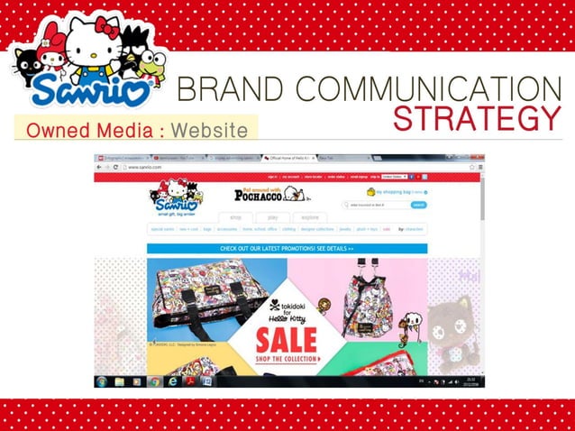 BDC412 Global Brand Communications : Sanrio | PPT