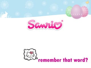 Sanrio Lover | PPT