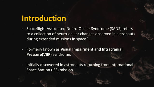 Space Flight Associated Neuro Ocular Syndrome | PDF