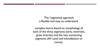SEGMENTAL ANALYSIS of cardiac defects ppt | PPTX