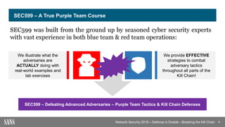 SEC599 - Breaking The Kill Chain | PPTX