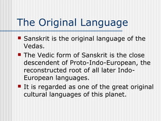 Sanskrit (1) | PPT