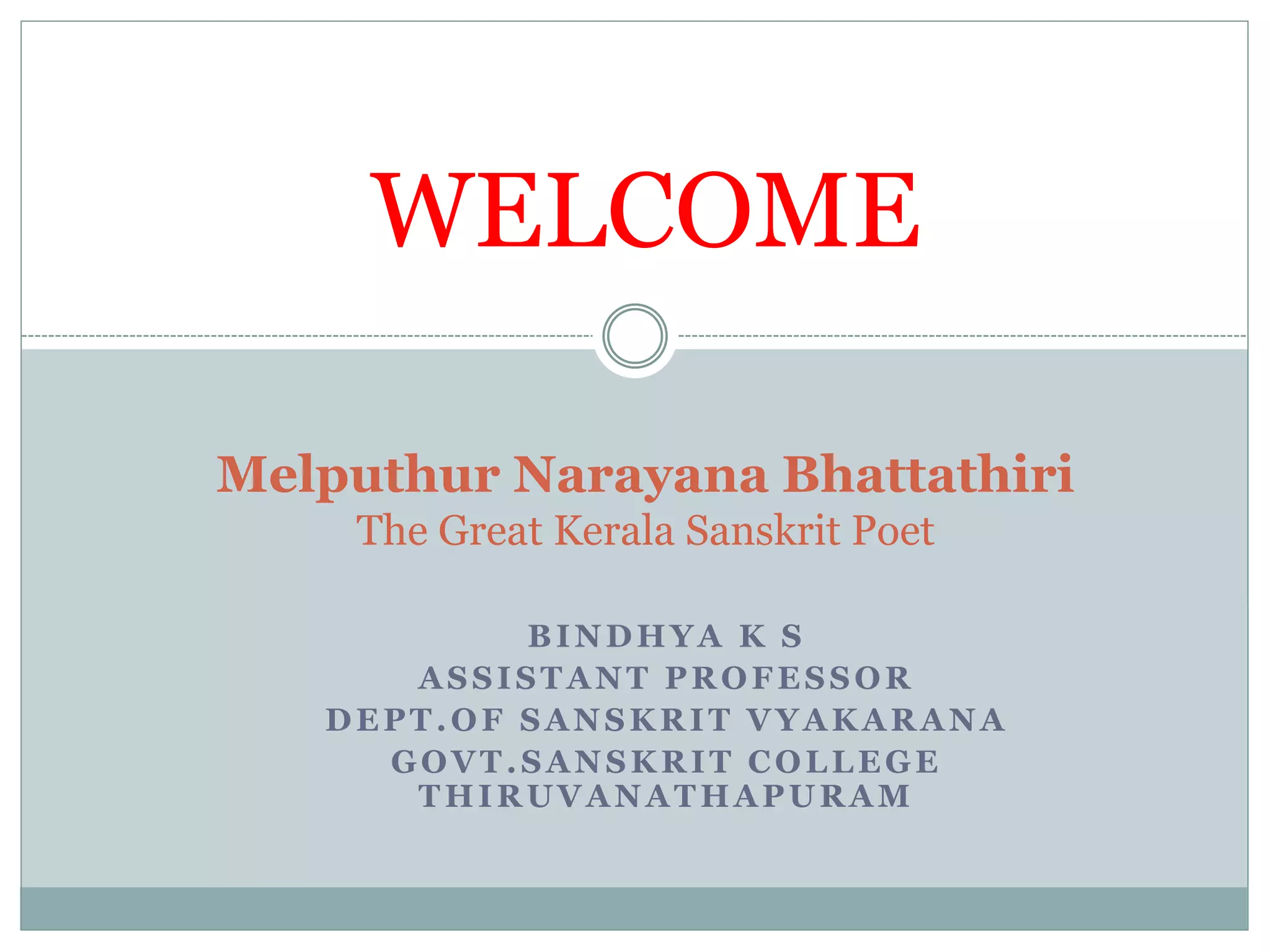 Sanskrit bindhya | PPTX | Hinduism | Religion & Spirituality