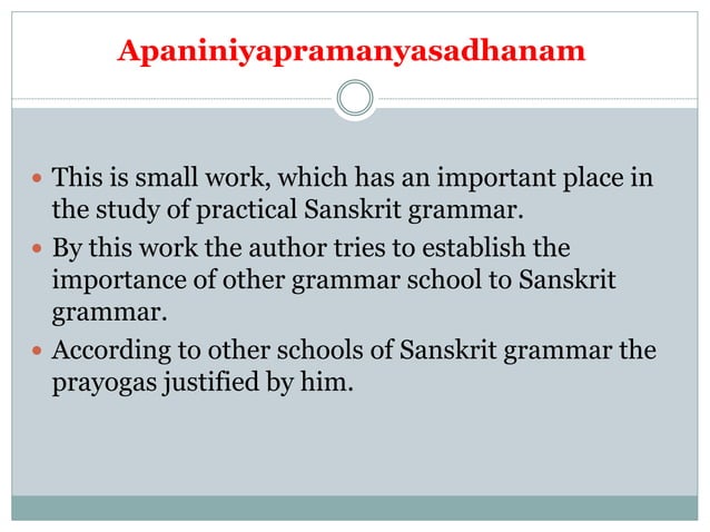 Sanskrit bindhya | PPT