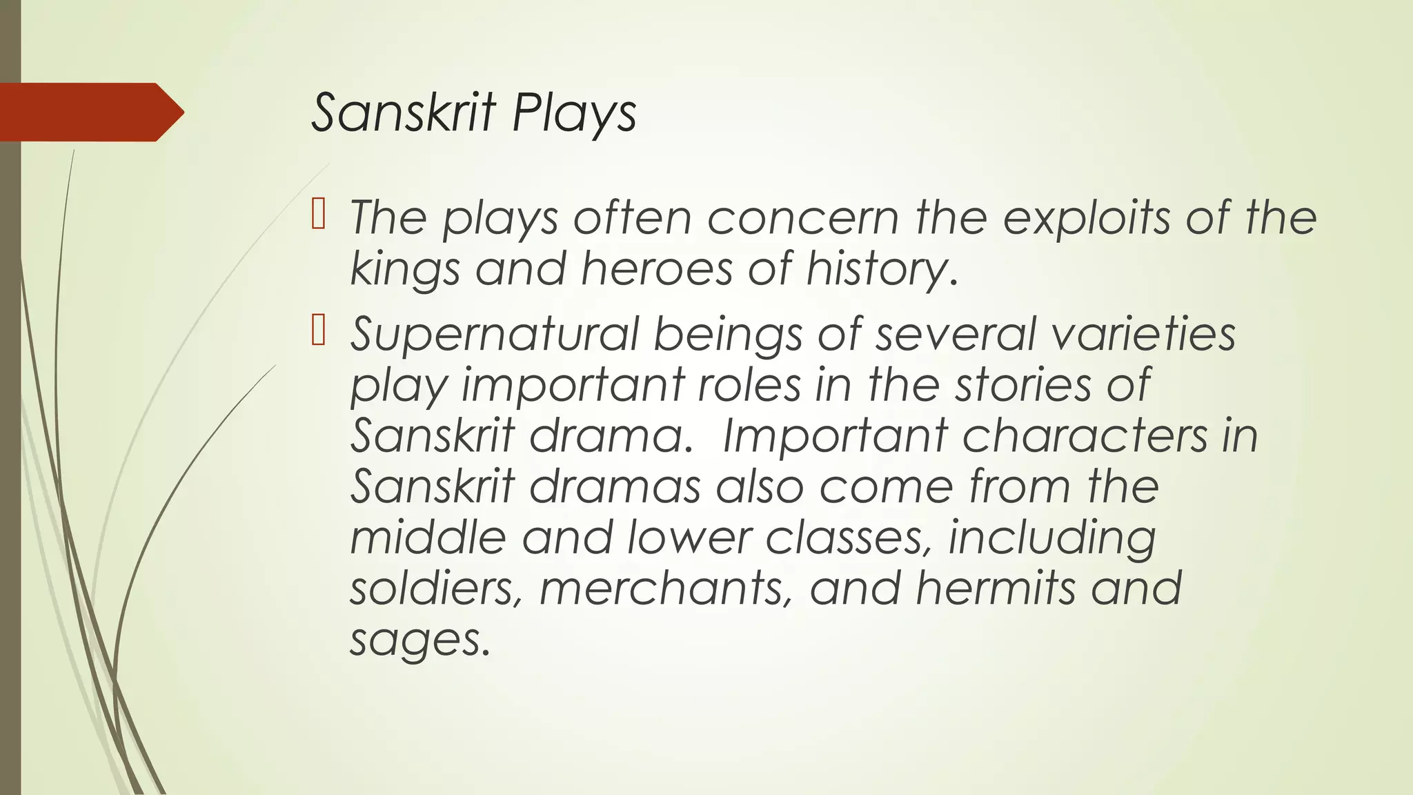 Sanskrit drama.ppt final | PPT