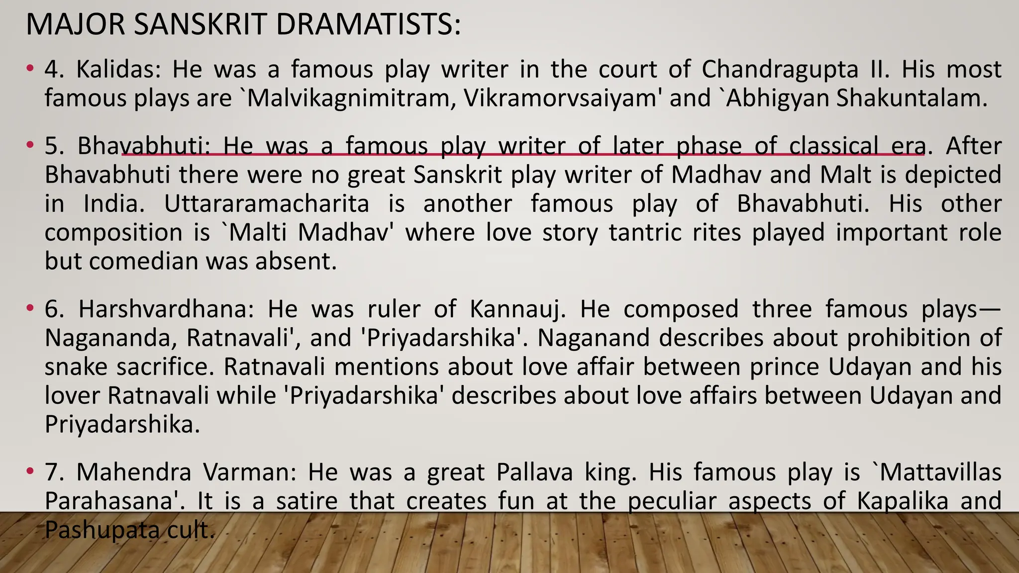 Sanskrit Drama: Understanding Tradition and Structure | PDF