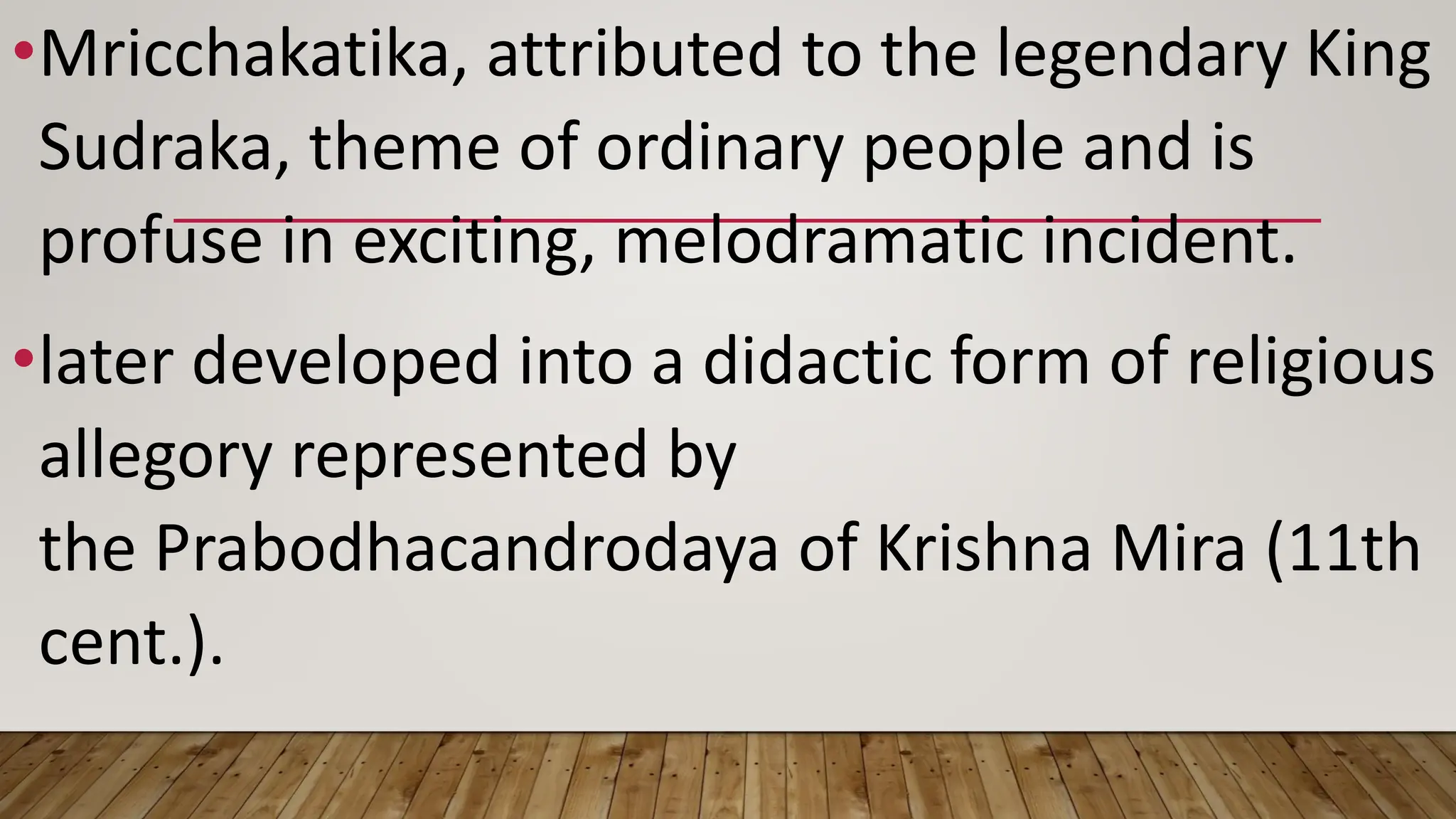 Sanskrit Drama: Understanding Tradition and Structure | PDF