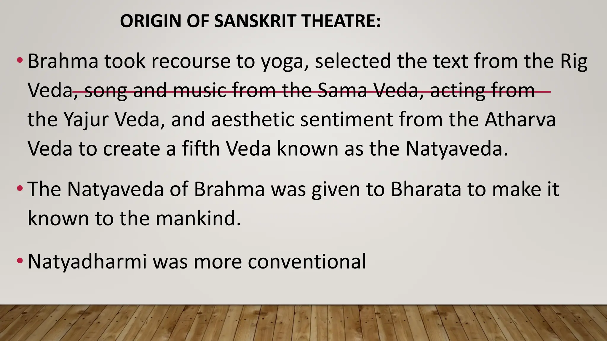 Sanskrit Drama: Understanding Tradition and Structure | PDF
