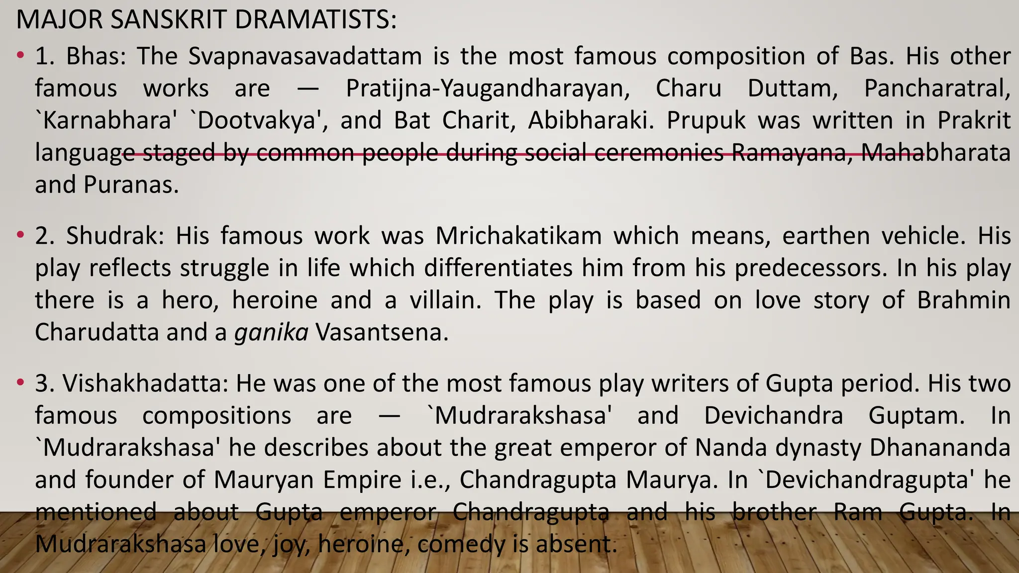 Sanskrit Drama: Understanding Tradition and Structure | PDF