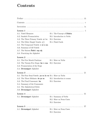 Sanskrit grammer | PDF