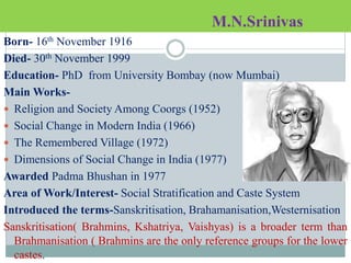 Sanskritisation pptx | PPTX