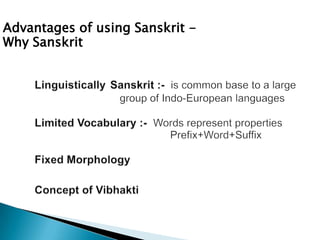 Sanskrit parser Project Report | PPT