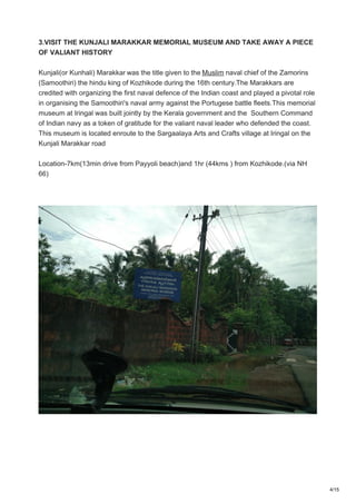 payyoli beach 10 amazing things you need to know before you visit | PDF