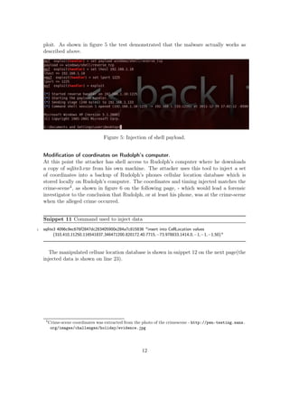 SANS xmas 2011 Hacking Submission | PDF