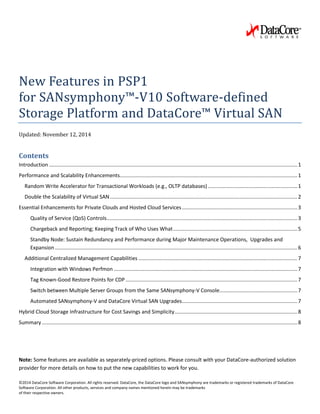 Sansymphony v10-psp1-new-features-overview | PDF | Cloud Computing ...