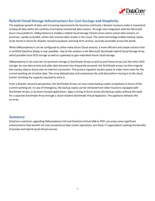Sansymphony v10-psp1-new-features-overview | PDF | Cloud Computing ...