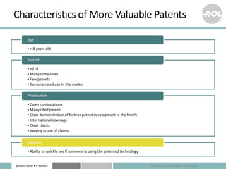 Monetization of IP - Santa Clara University School of Law | PDF