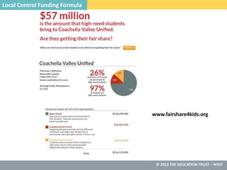 Local Control Funding Formula presentation by The Education Trust ...