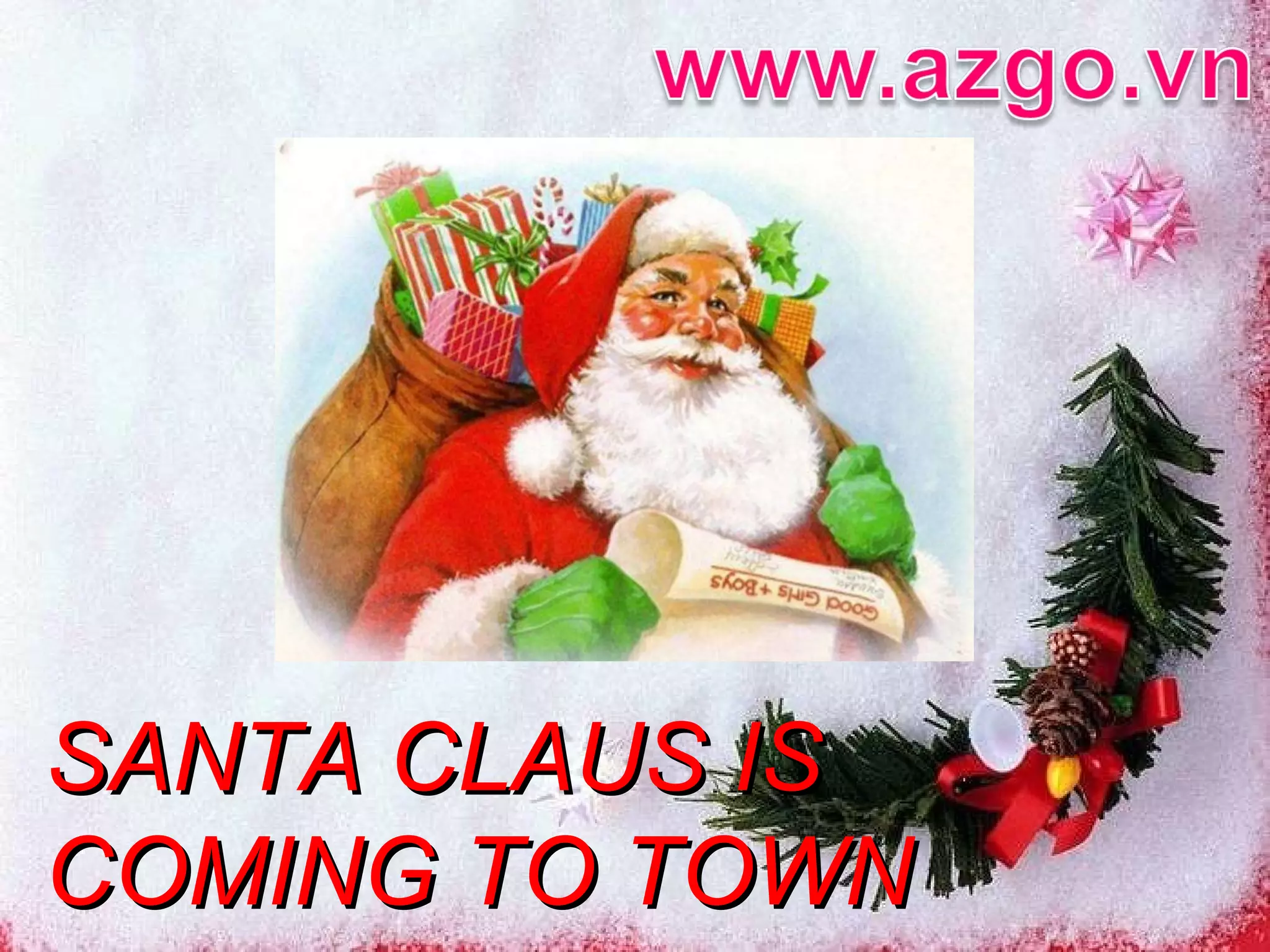 Santa Claus Is Coming To Town | PPS
